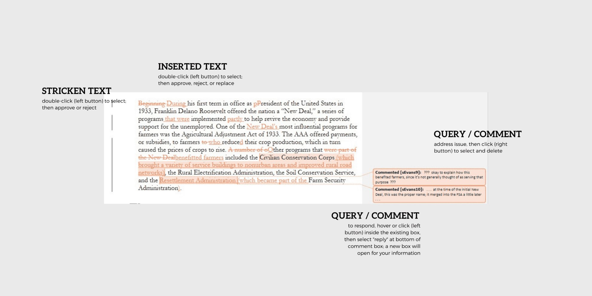 Revising draft documents in Microsoft Word | the-freelance-editor.com