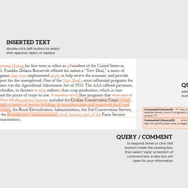 Revising draft documents in Microsoft Word | the-freelance-editor.com